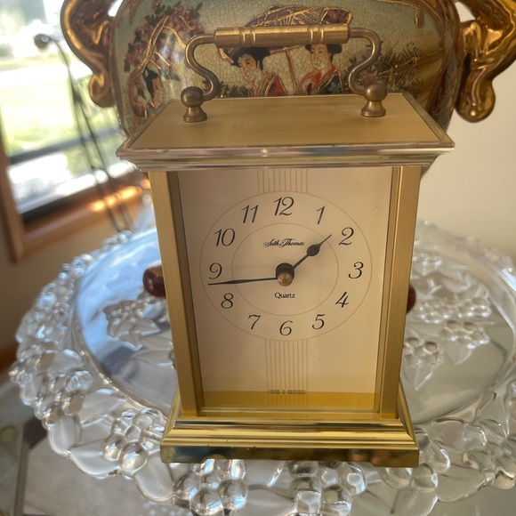Seth Thomas | Accents | Vintage Seth Thomas Quartz Clock | Poshmark